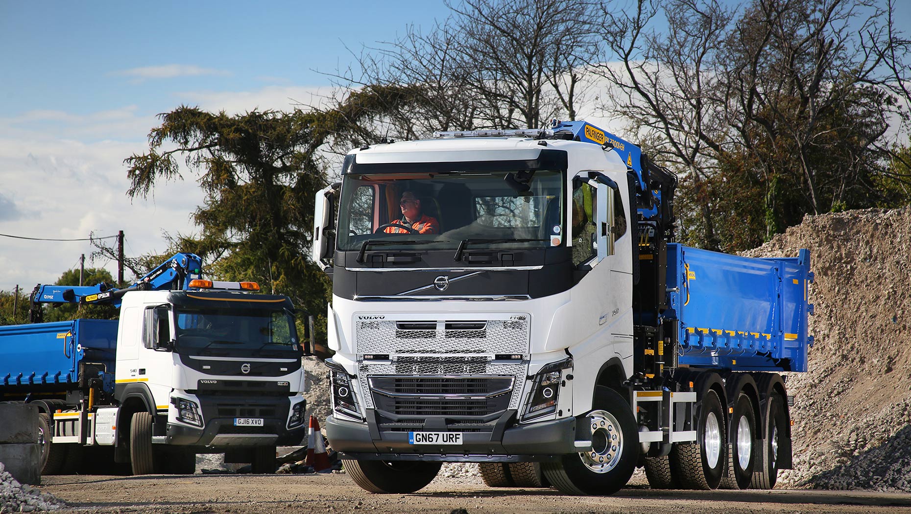 Volvo Trucks pave the way for highways contractor, Colin Parsons