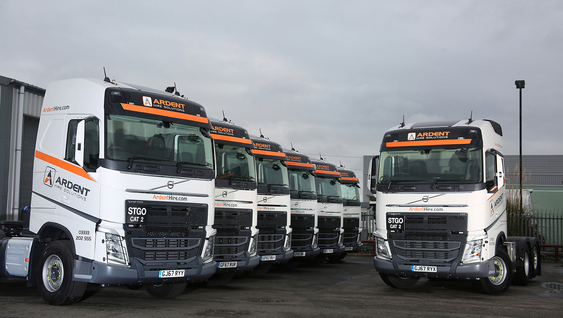 Ardent hire solutions ltd strengthens its UK coverage with 32 new Volvo ...
