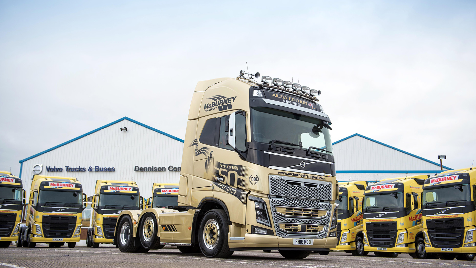 Mcburney Transport group adds volume with 25 new Volvo Trucks