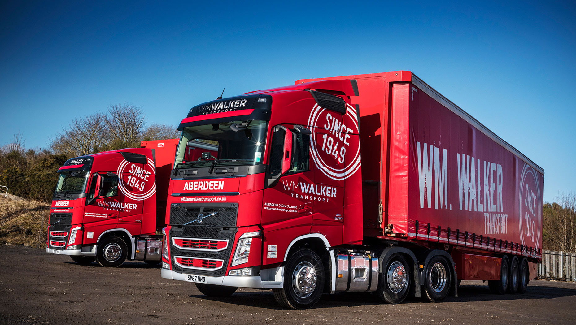 Volvo Trucks mark a new direction for WM. Walker Transport