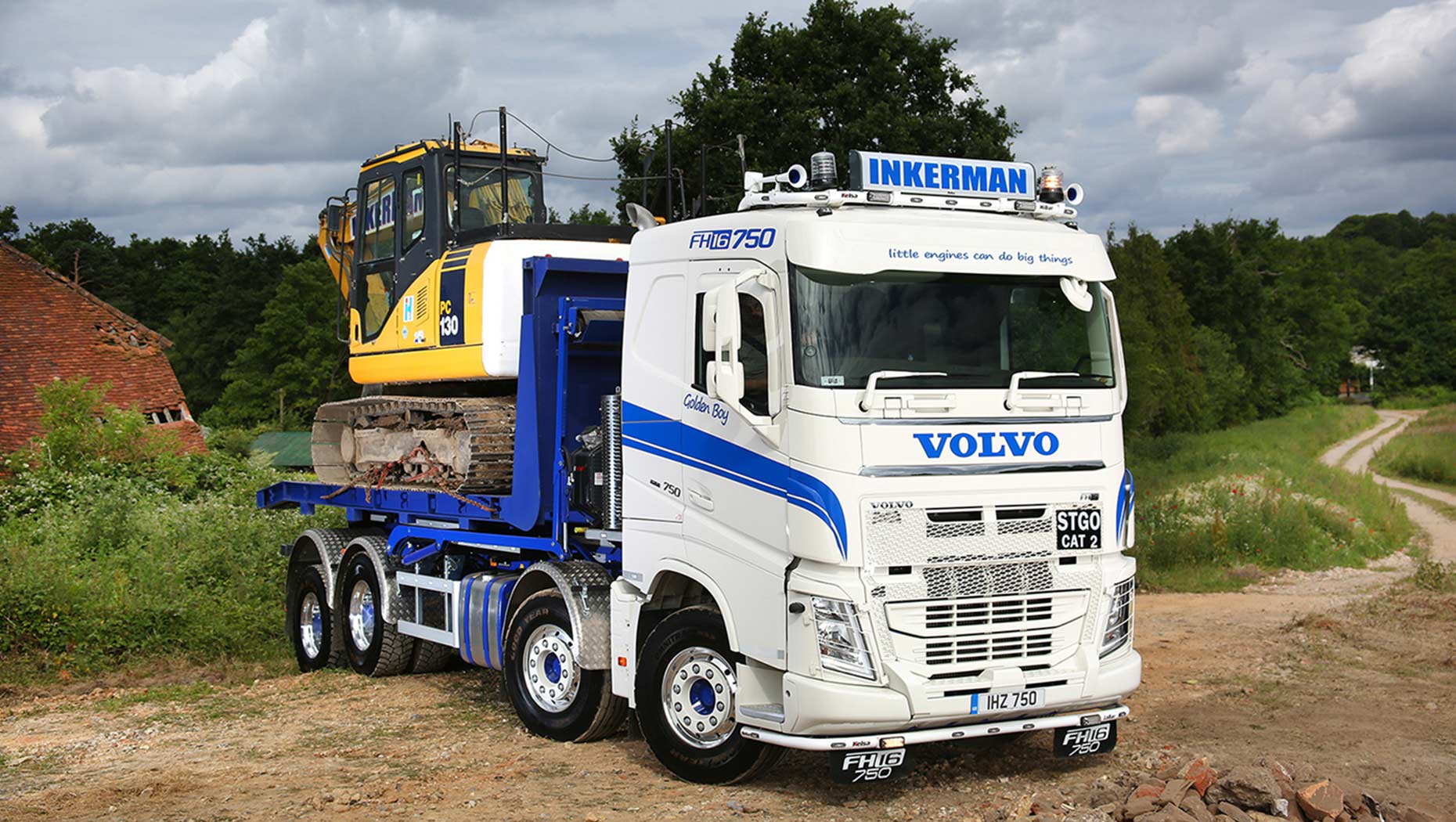 Volvo’s top power output and tandem axle lift prove ideal for Inkerman ...