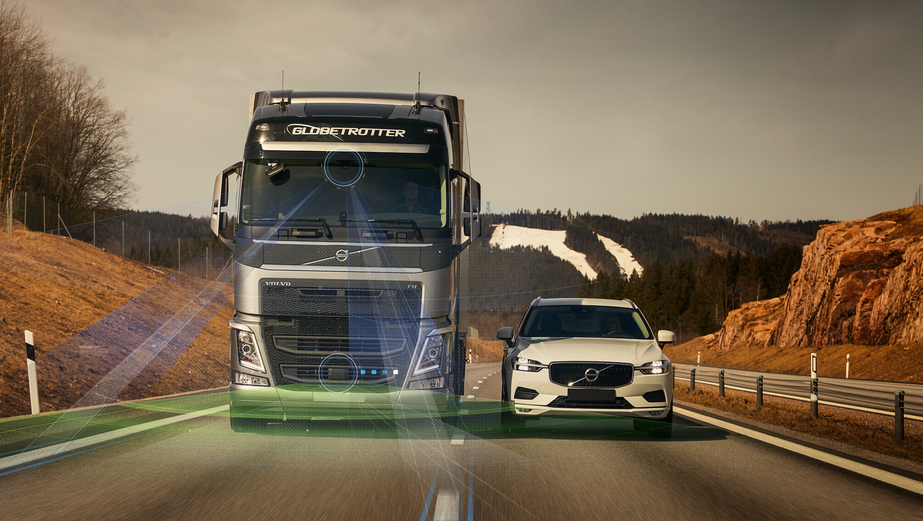 Volvo trucks’ new driver support systems take safety to the next level