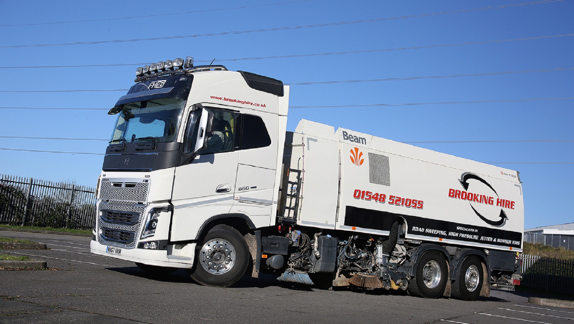 A New Volvo FH16 Rigid Brings Sweeping Change at Brooking Hire