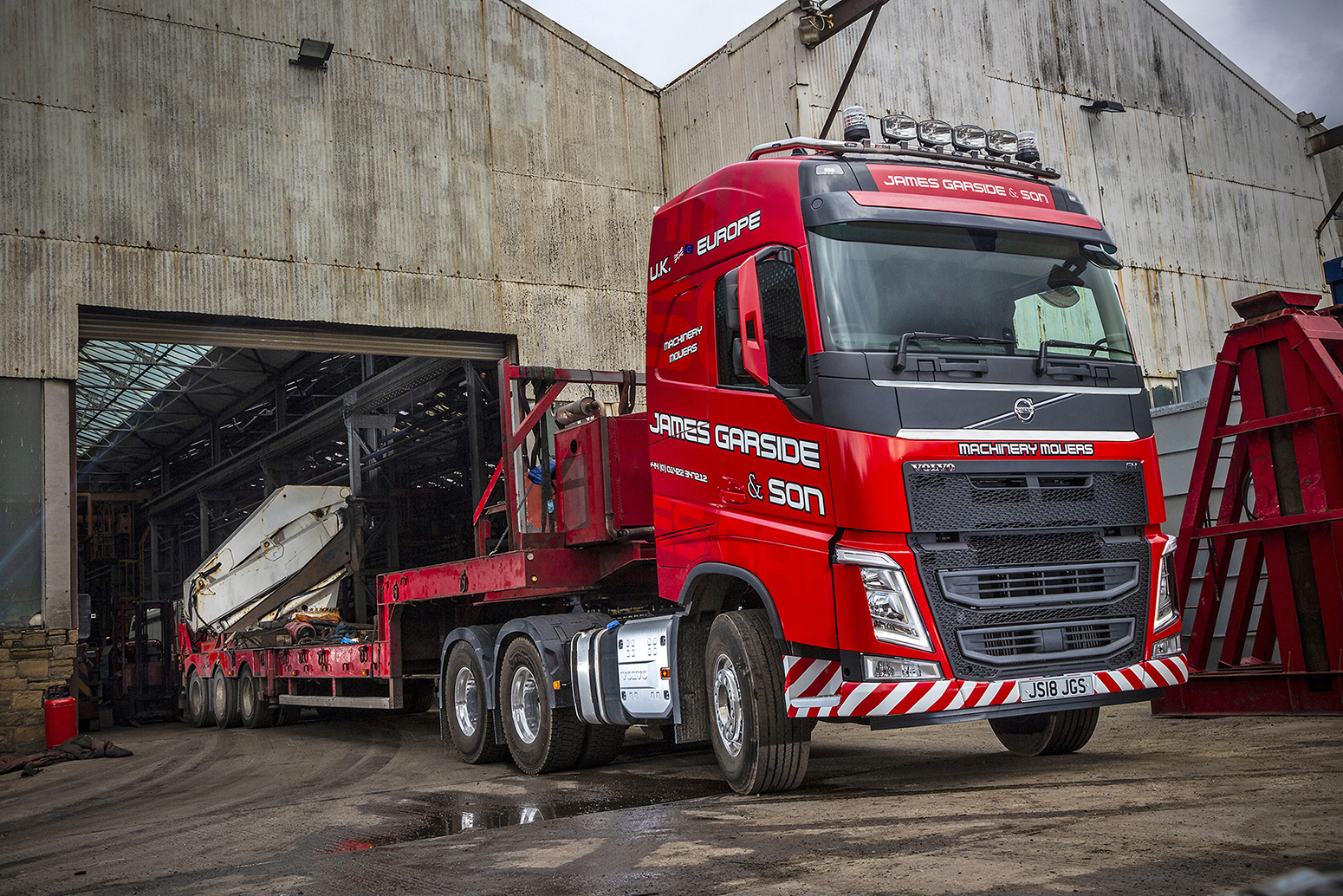 Volvo Trucks Power Machine Movements at James Garside & Son Ltd.