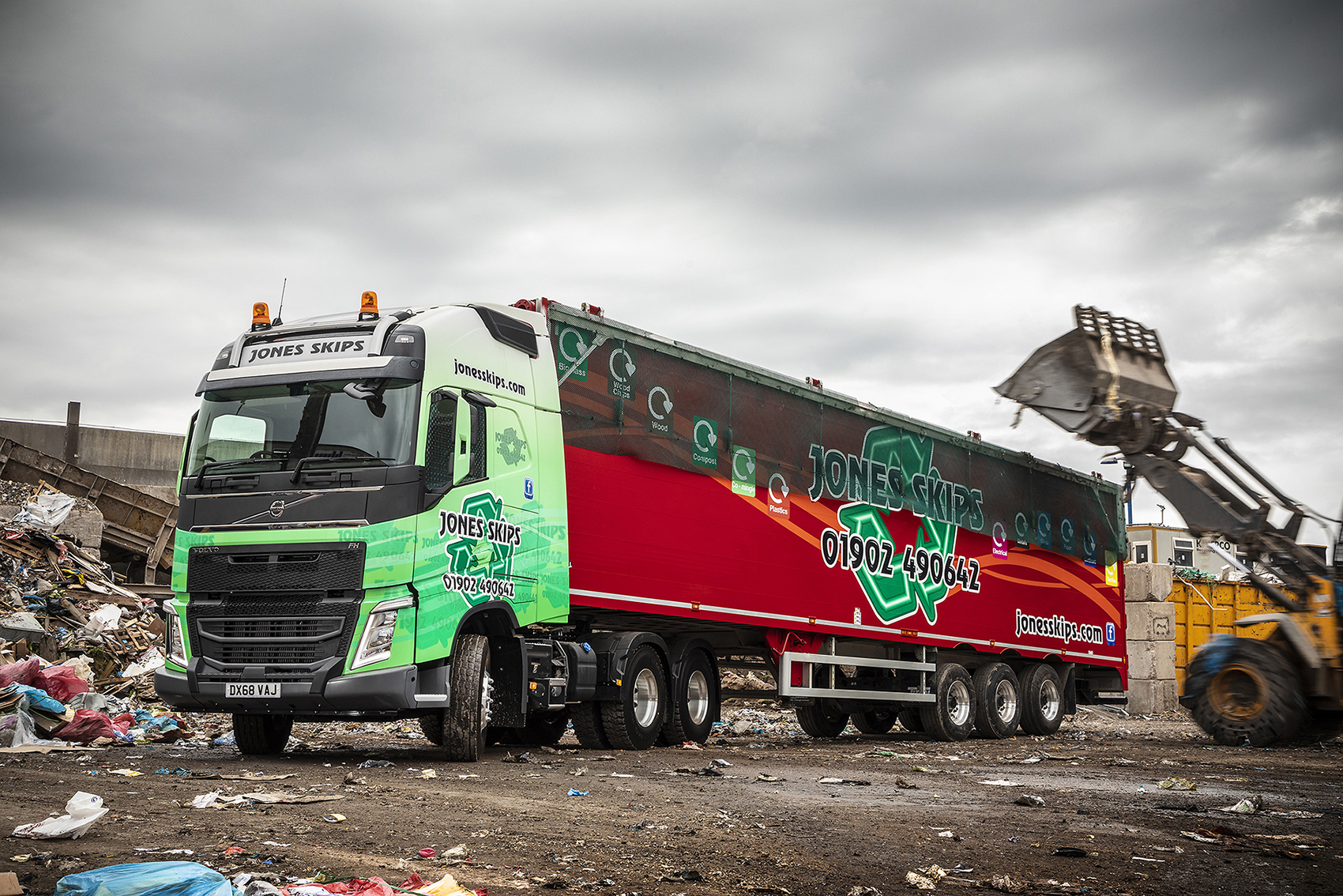 Volvo's FH and FL models tick all the boxes for Jones Skips