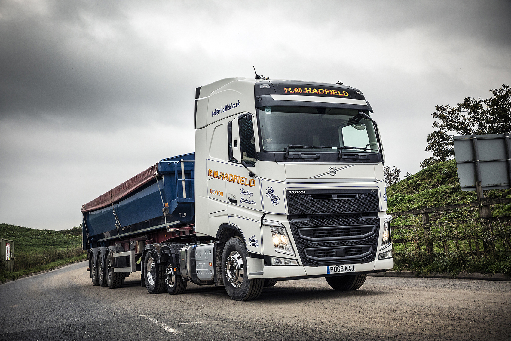 Volvo's FH Lite Tractor Unit ticks all the boxes at R.M Hadfield Haulage