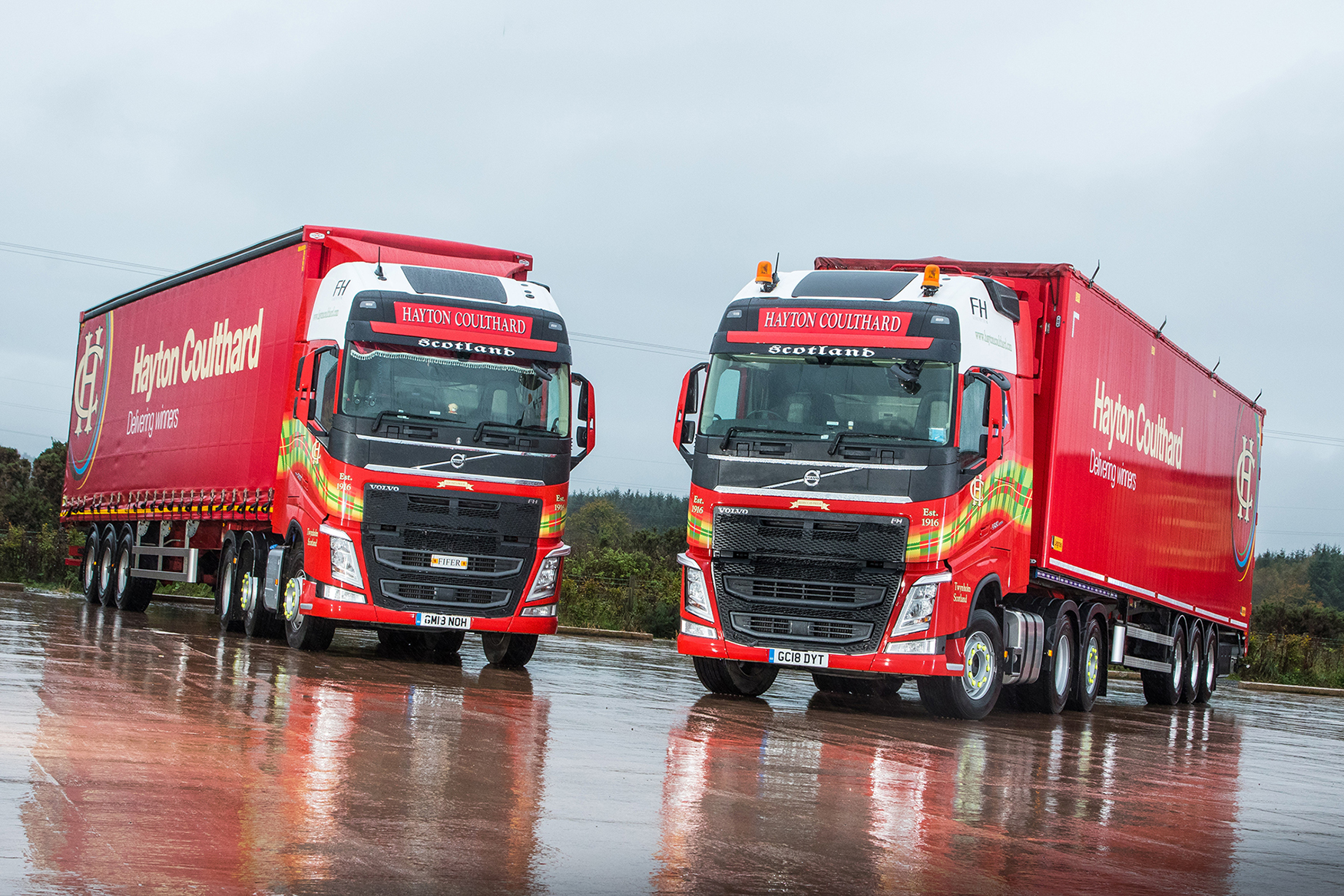 Hayton Coulthard Transport powers up with 28 new Volvo FH tractor units
