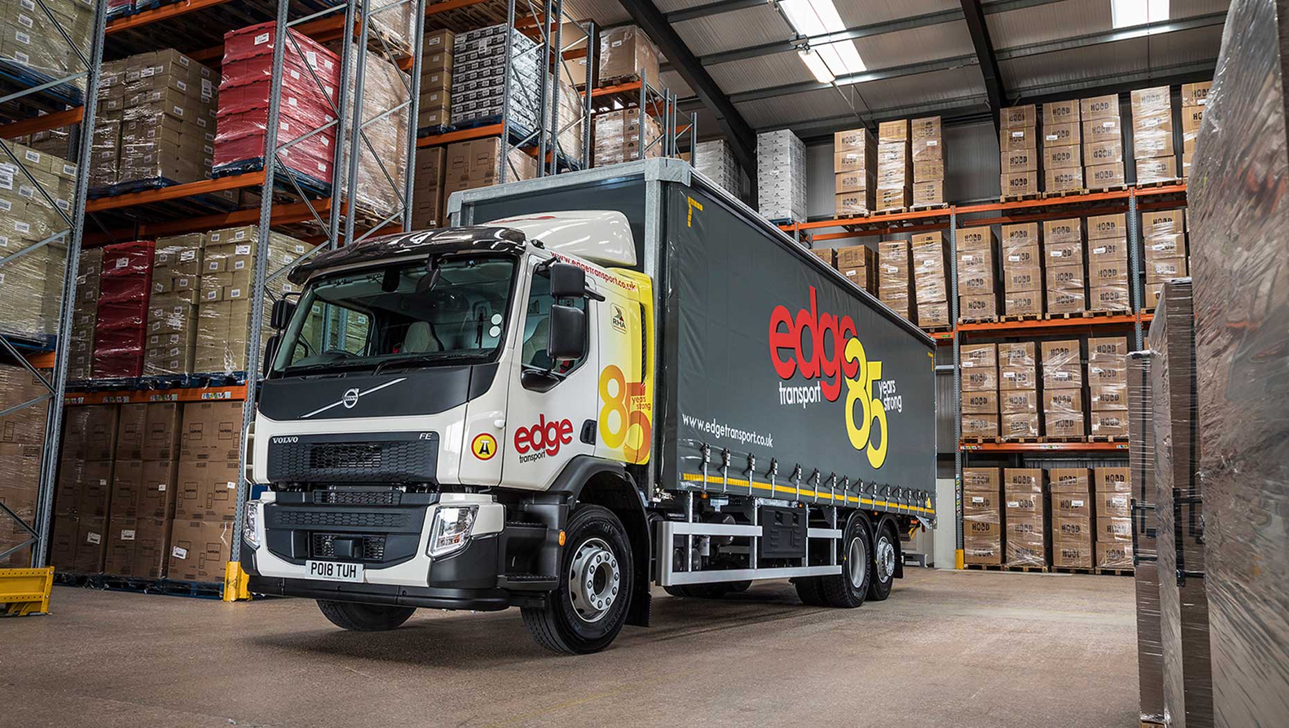 A Volvo FE marks a major milestone at Edge transport