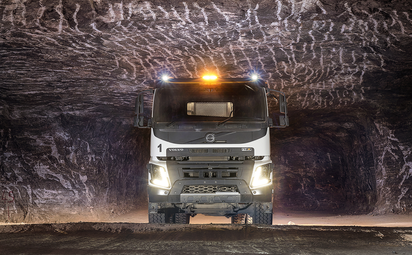 Volvo Trucks are going underground with the Irish Salt Miners