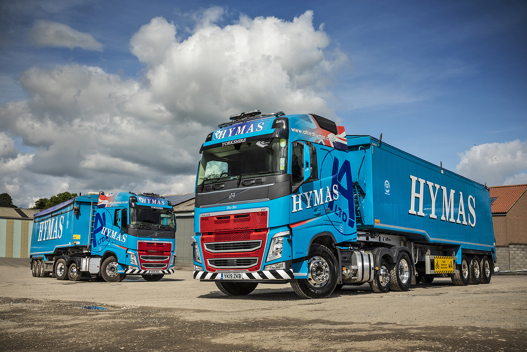 Six new Volvo FH Lite tractor units help Alfred Hymas power ahead