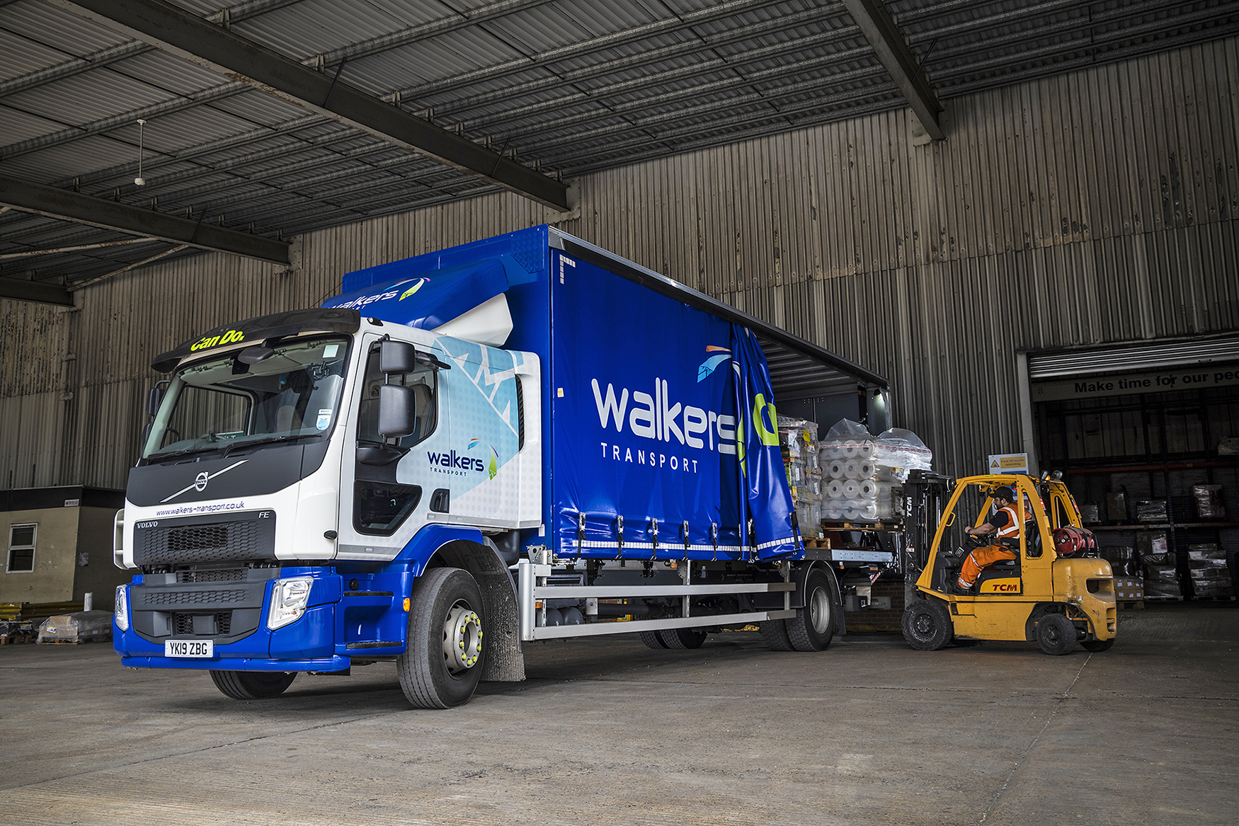 Nine Volvo FE rigids are key to expansion plans at Walkers Transport