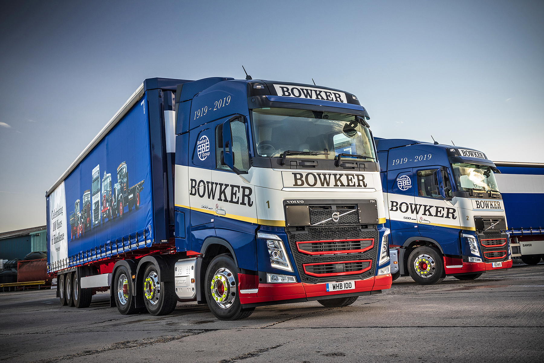 Two New Volvo FH Tractor Units Provide a Colourful Launch to Bowker ...