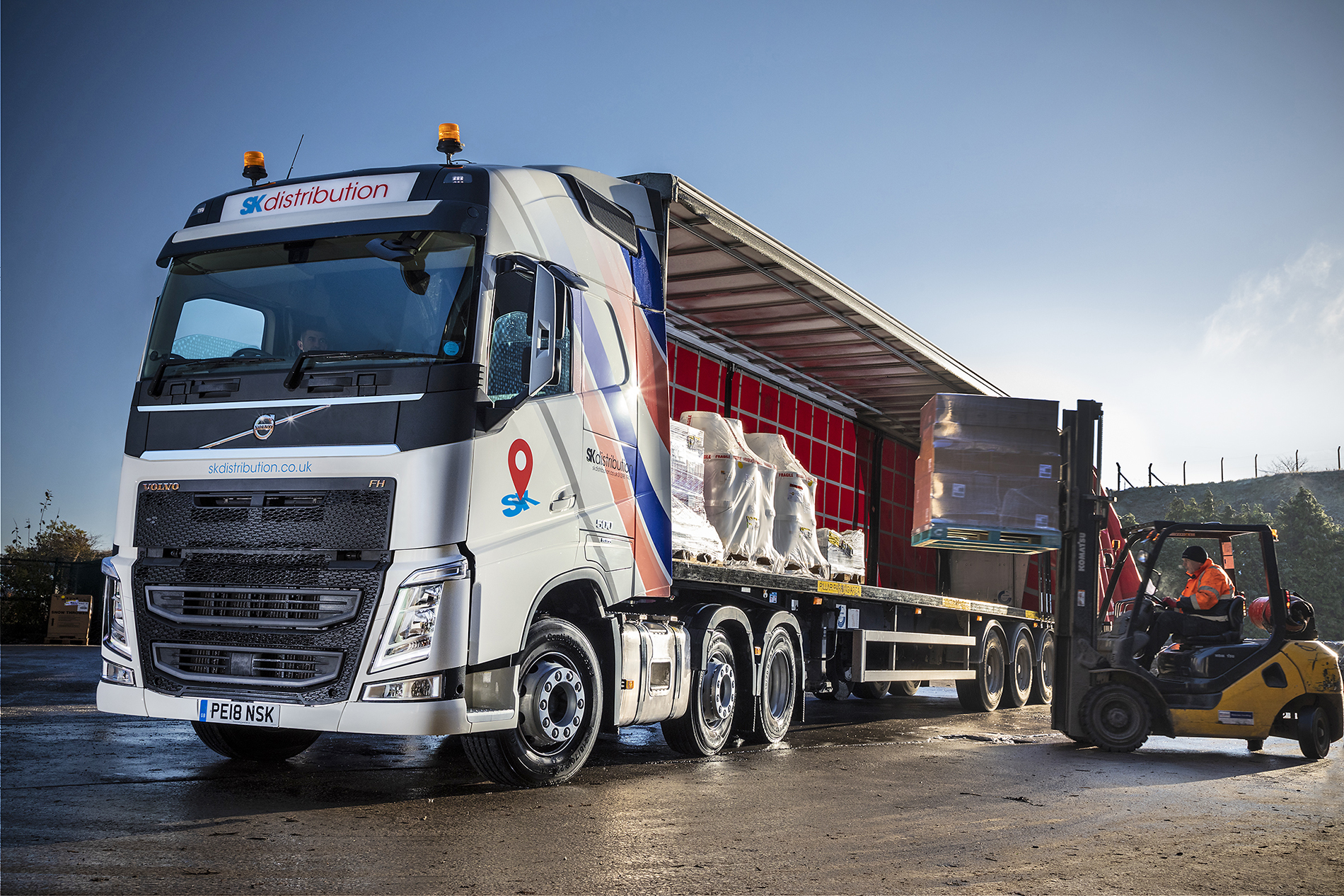 Volvo Trucks Deliver Value for Money at SK Distribution