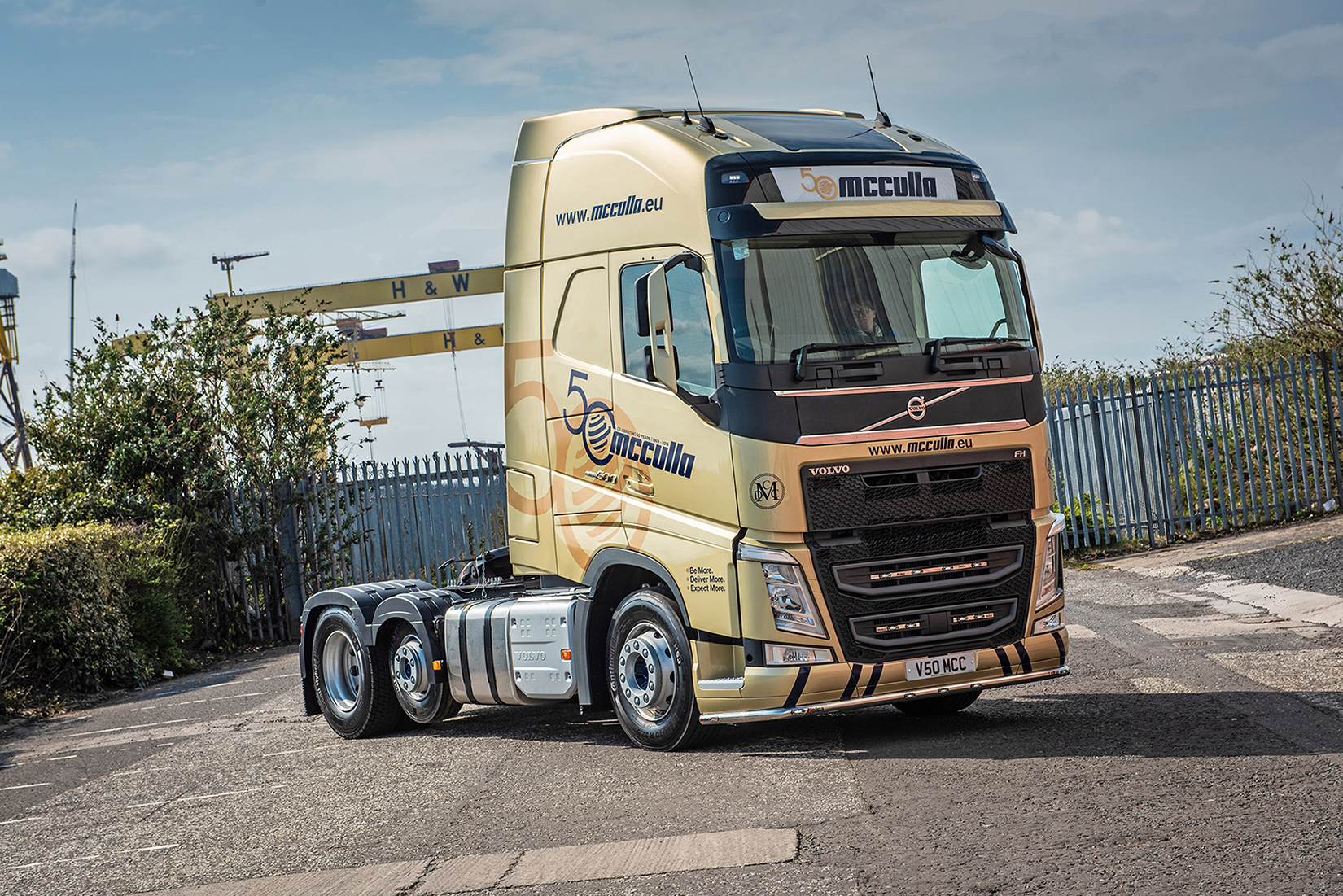 McCulla (Ireland) Ltd reaches the gold standard with a specially ...