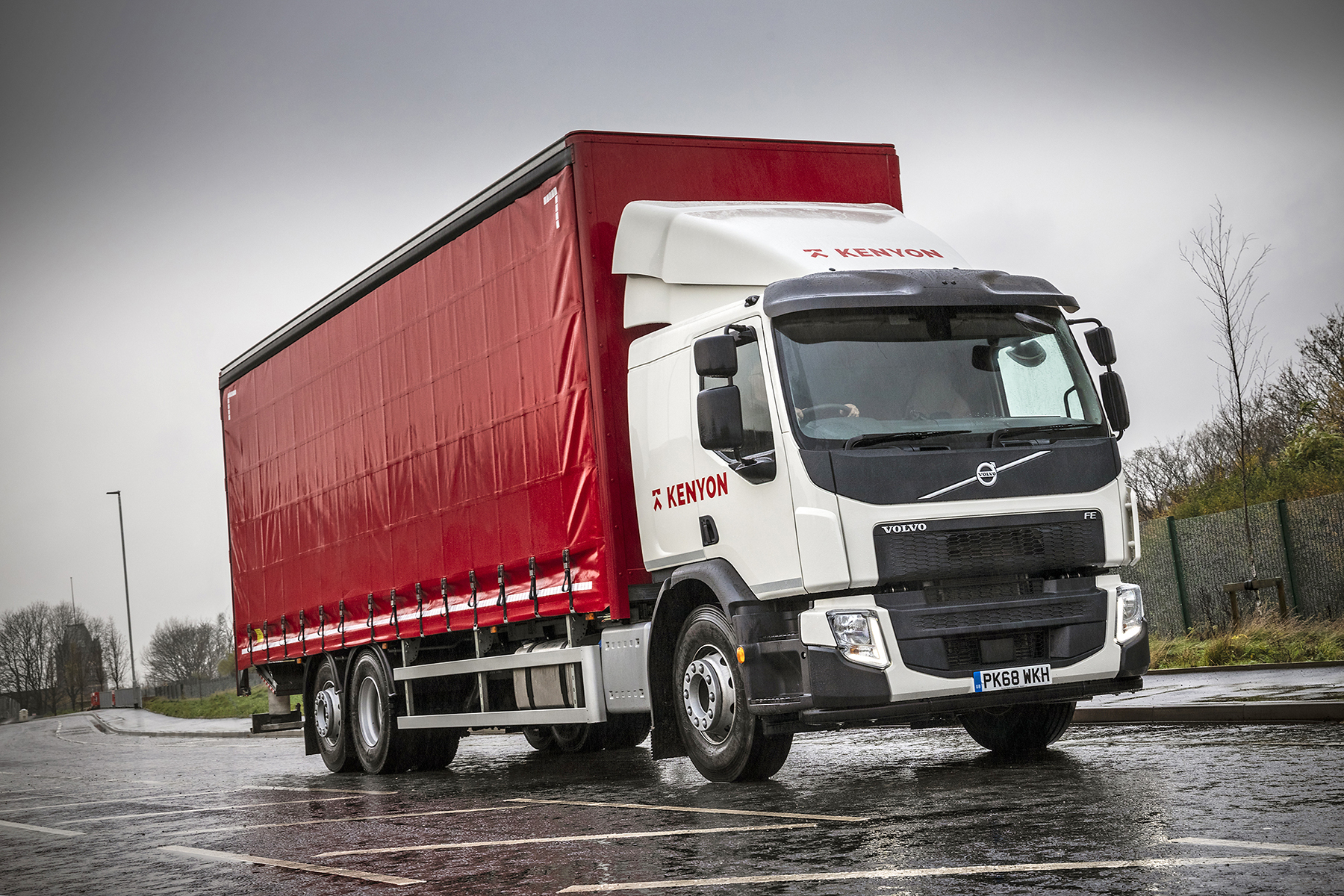Four New Volvo FE Rigids Mark a Double First for Kenyon Haulage Ltd.