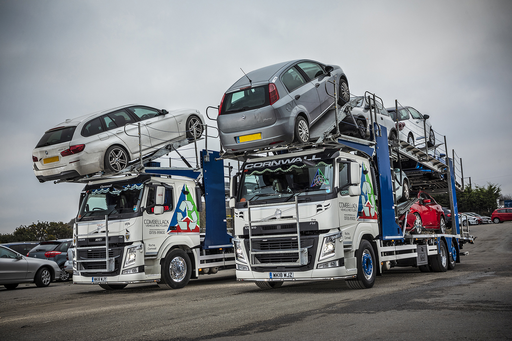 Two New Volvo FM Rigids are an Important UK First for Combellack ...