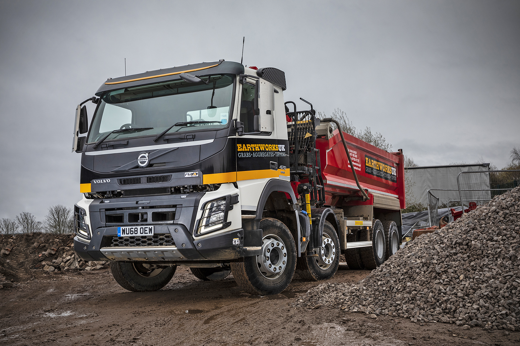 Earthworks UK Lands its First New Truck: A Volvo FMX