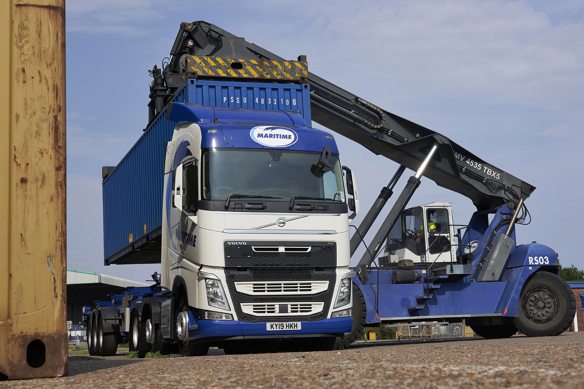 Maritime Transport fuels progress with 20 new Volvo FH tractor units