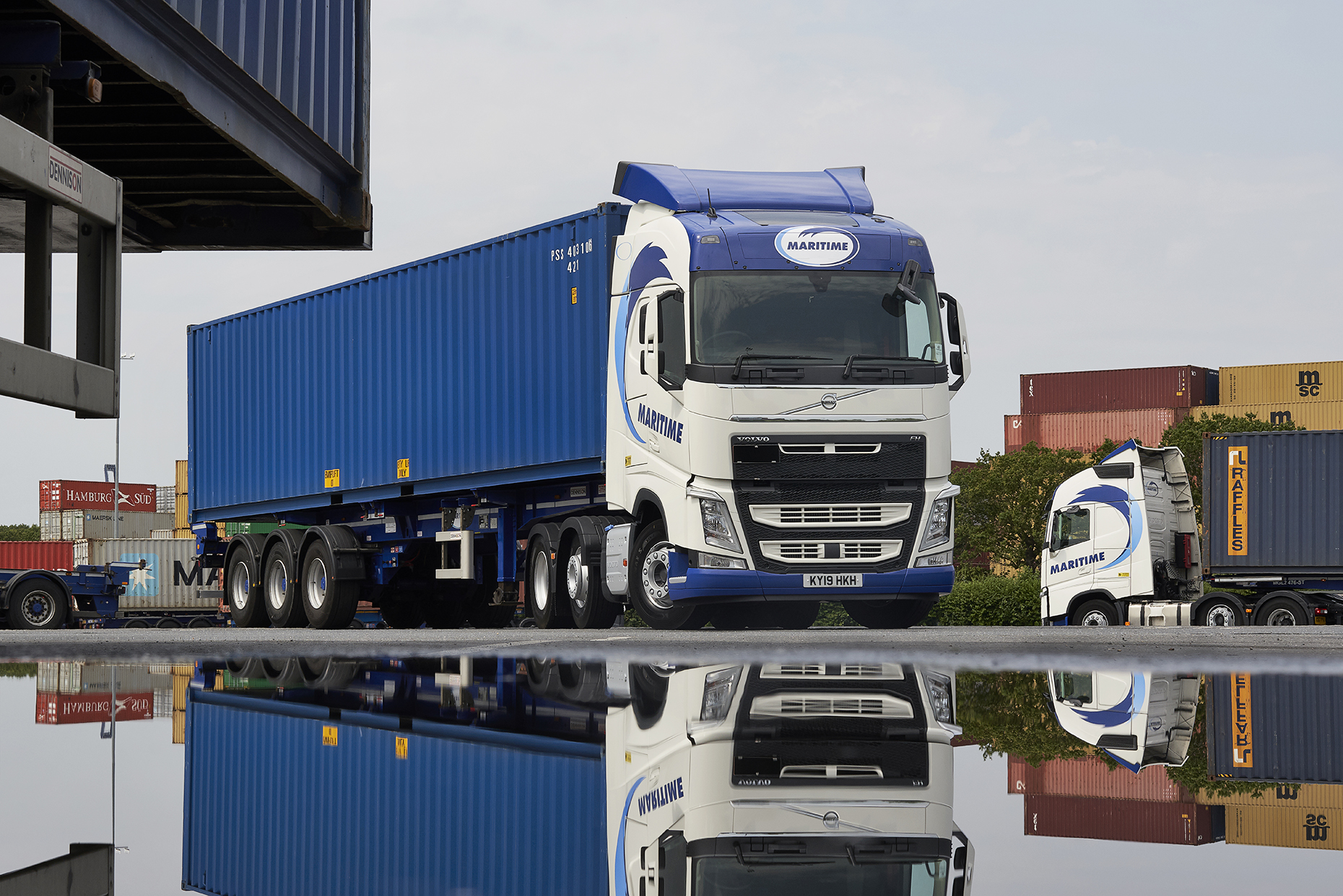 Maritime Transport fuels progress with 20 new Volvo FH tractor units