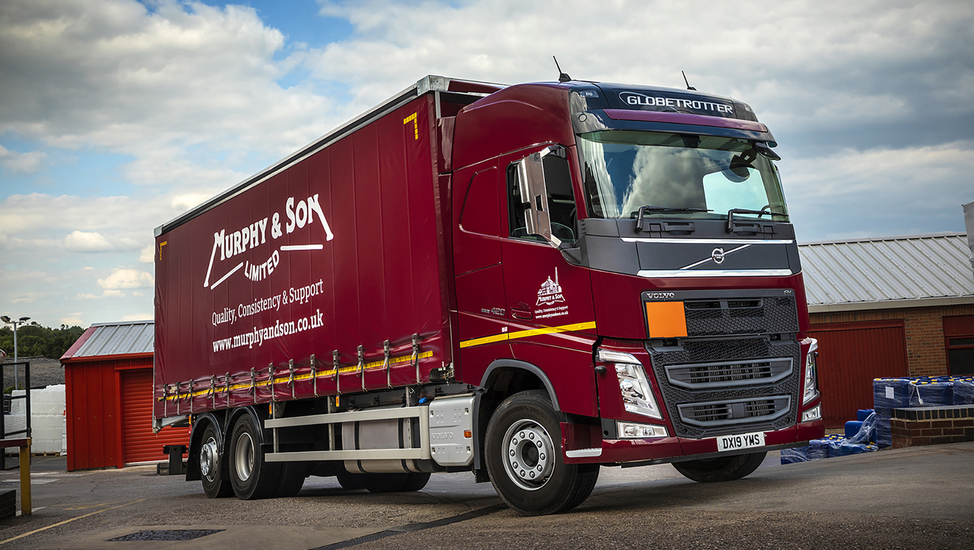 A new Volvo FH rigid is called to the bar by brewing suppliers, Murphy ...