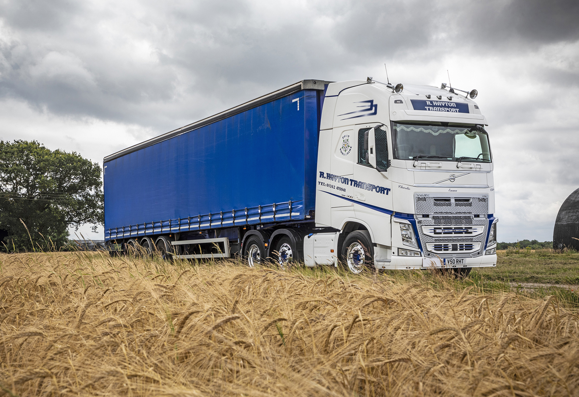 Volvo’s proactive approach goes with the grain at Richard Hayton Transport