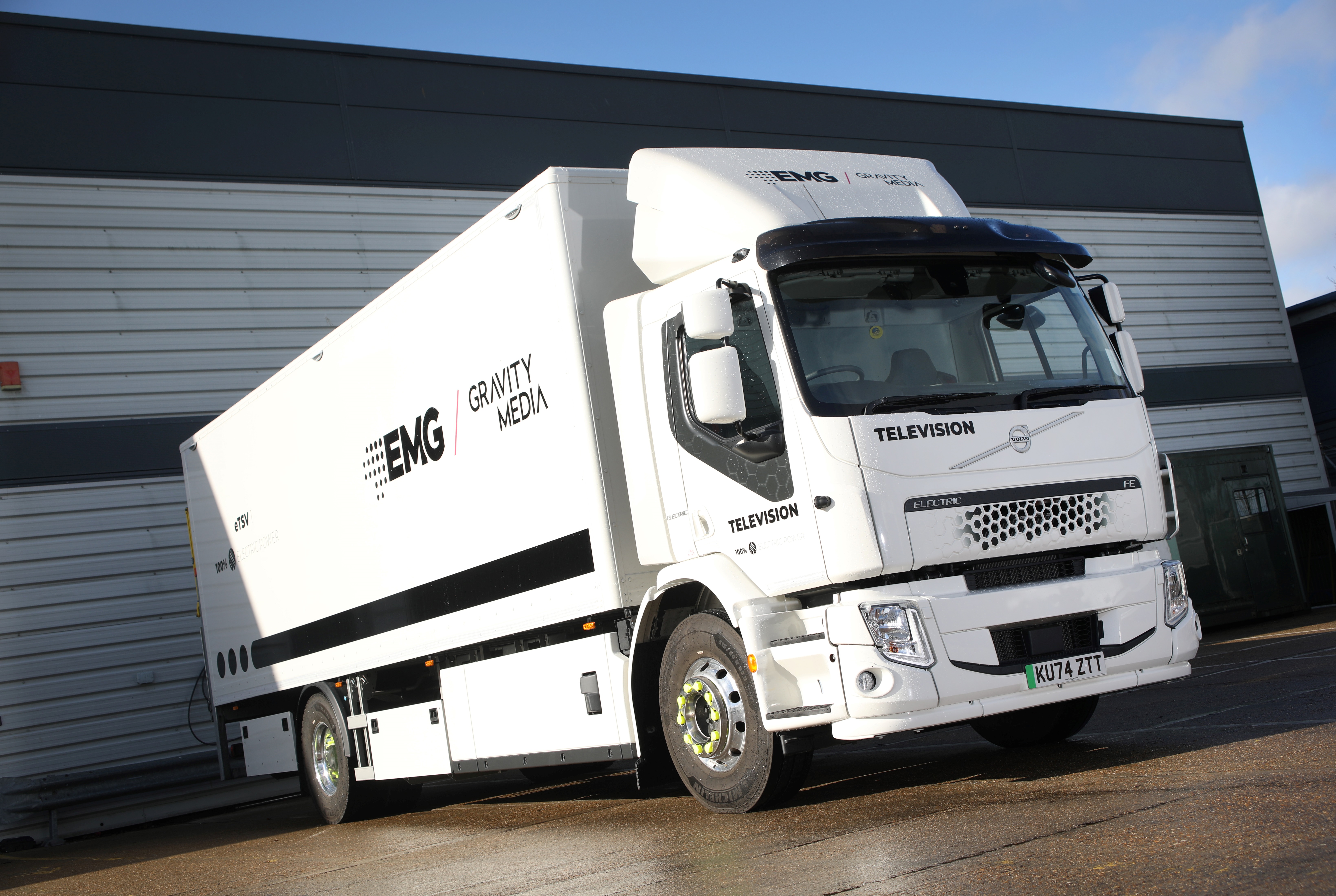 EMG / Gravity Media broadcasts green intentions with Volvo FE Electric ...