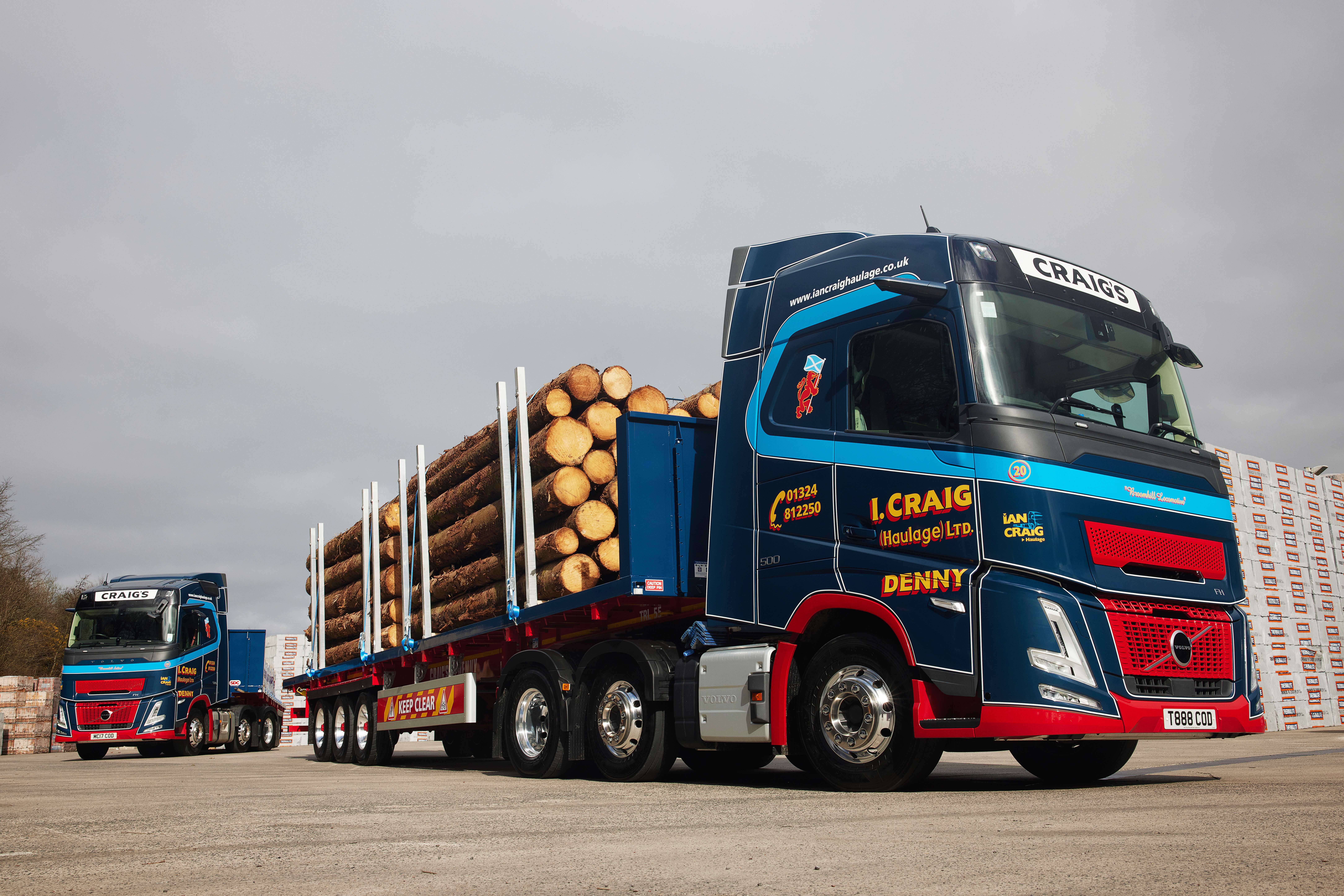 Volvo FH Aeros provide fuel for thought at Ian Craig Haulage